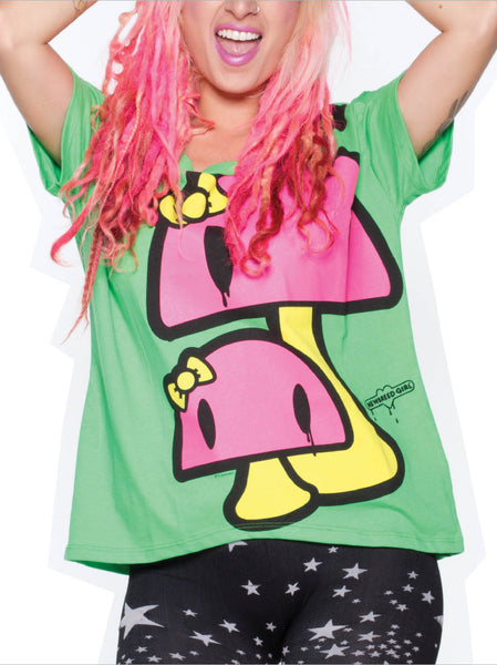 NewBreed: Happy Mushi Oversize Top – NewBreedGirl - OFFICIAL WEBSHOP